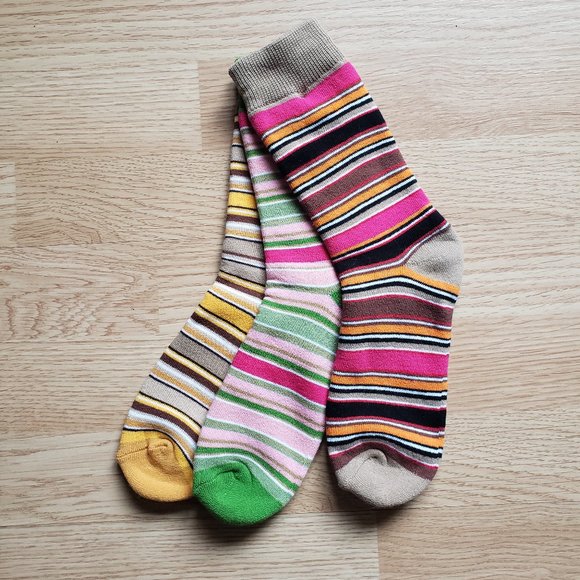 Accessories | 1 Pair Terry Socks Mismatch Them To Wear | Poshmark